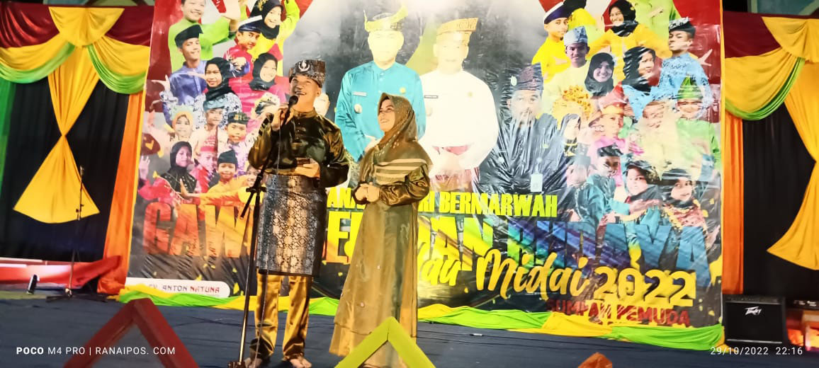 Kunker, Bupati Natuna Resmi Tutup Gawoi Seni dan Budaya Pulau Midai ...